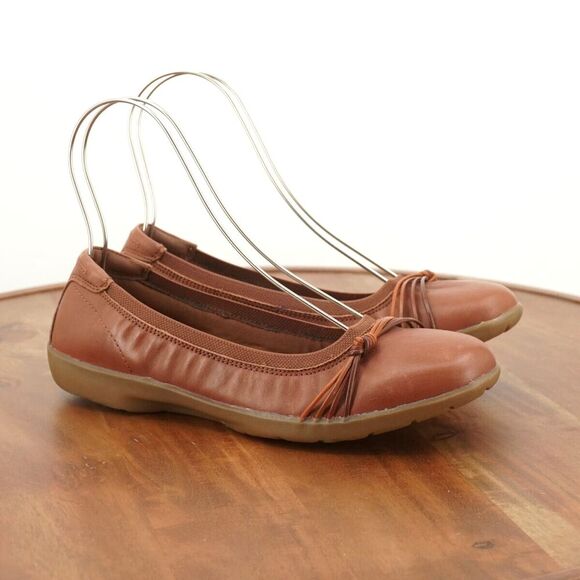 Clarks | Shoes | Clarks Womens Meadow Rae Ballet Flats Shoes Slip On ...